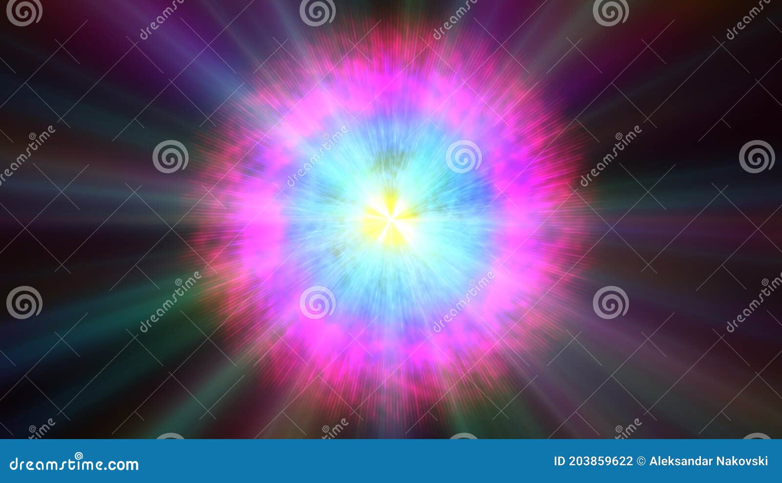 Star ray light in space stock illustration. Illustration of space ...