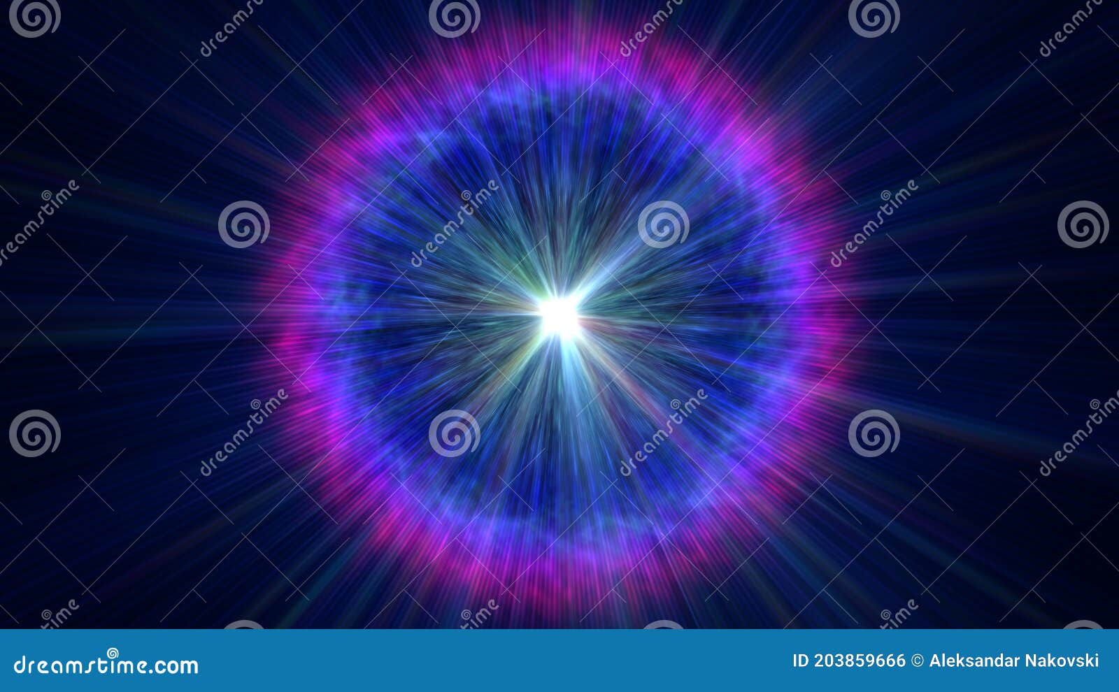 Star ray light in space stock illustration. Illustration of star ...