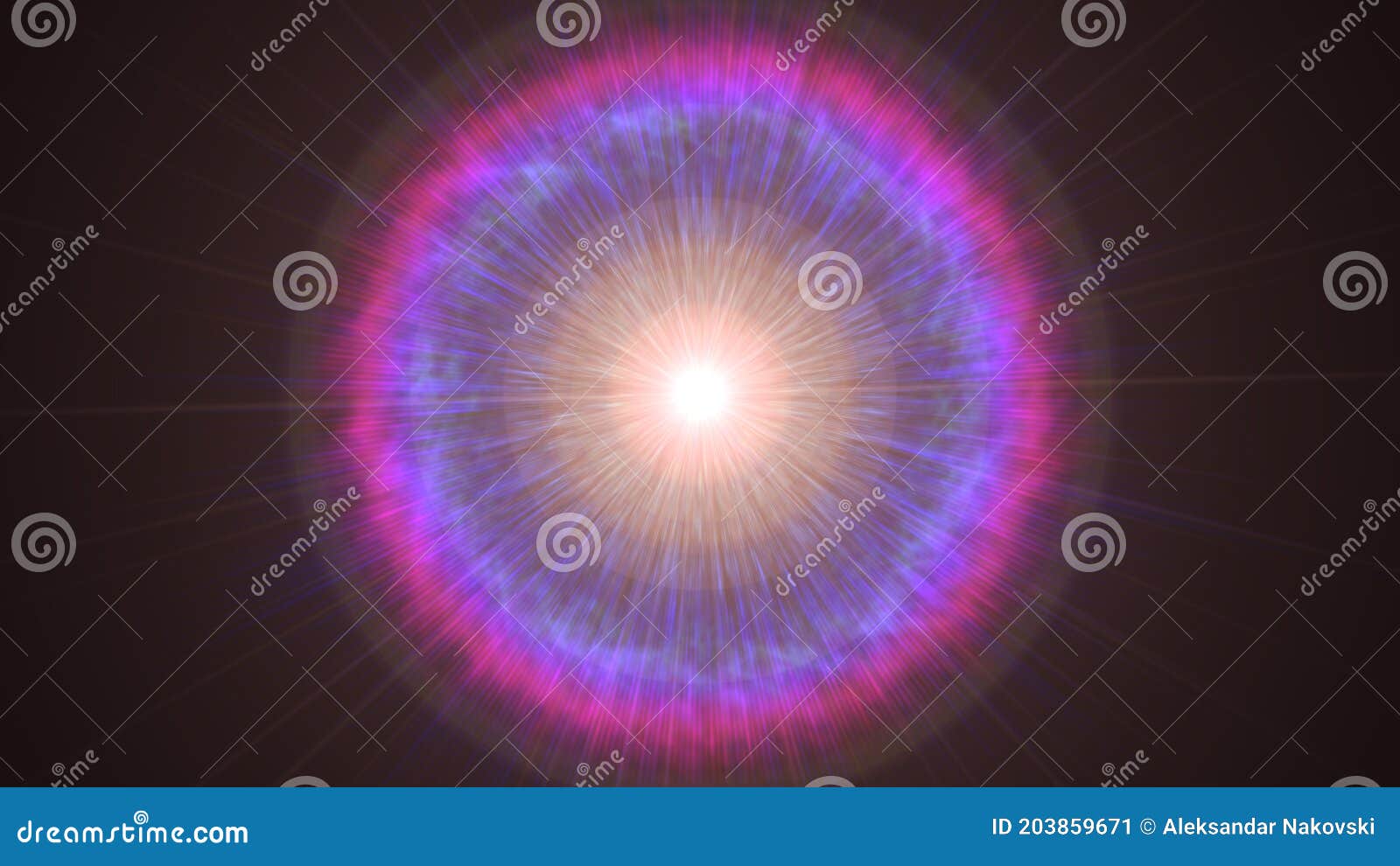 Star ray light in space stock illustration. Illustration of beam ...
