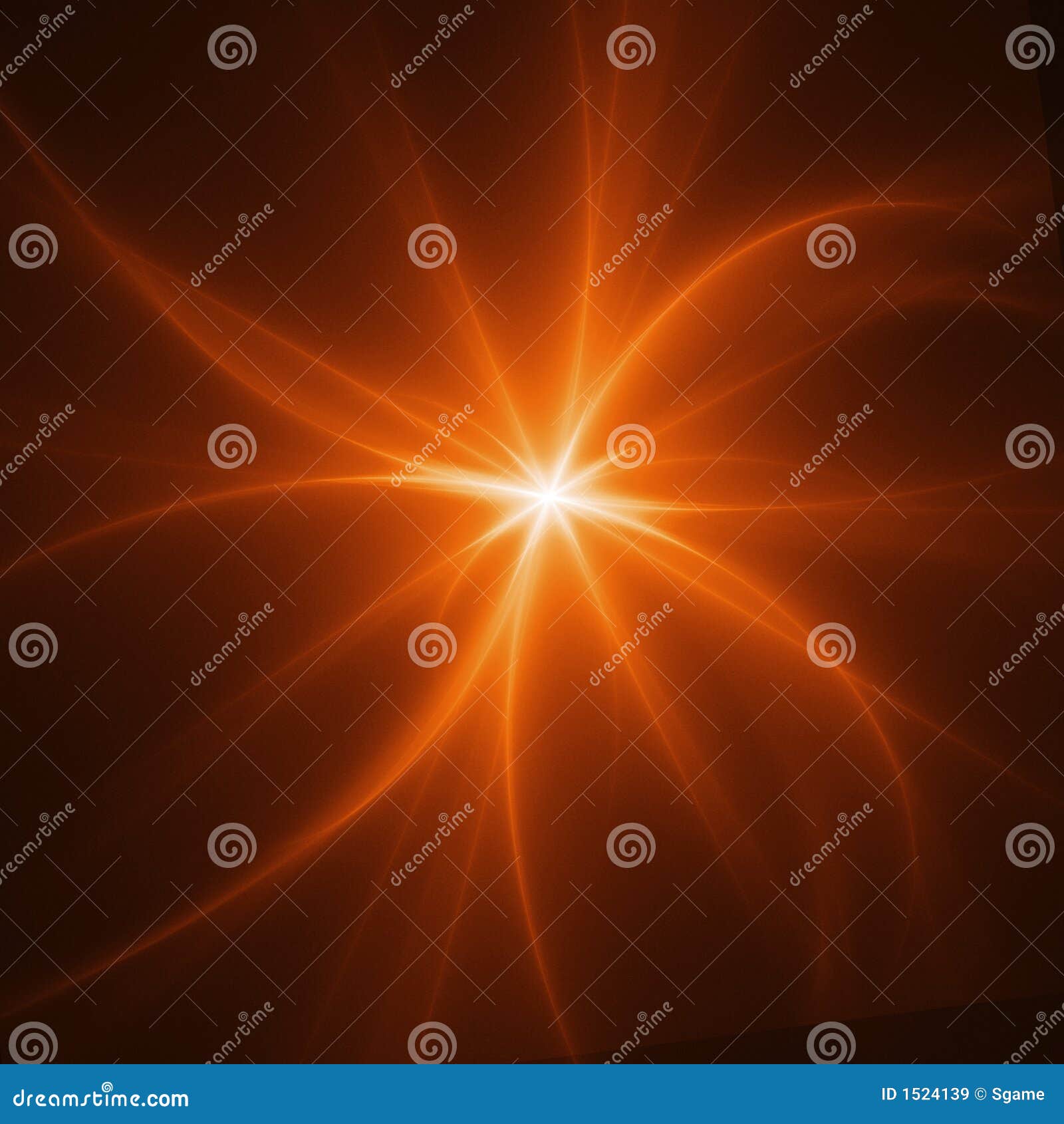 Star rays stock illustration. Illustration of fractal - 1524139