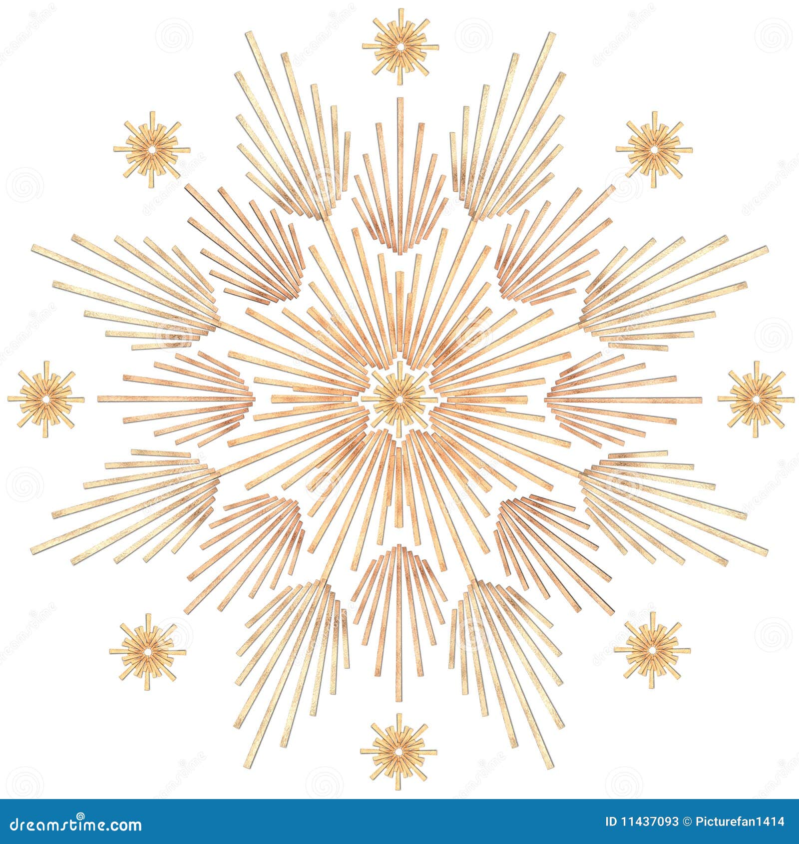 Star of Rays 2 stock illustration. Illustration of clipart - 11437093