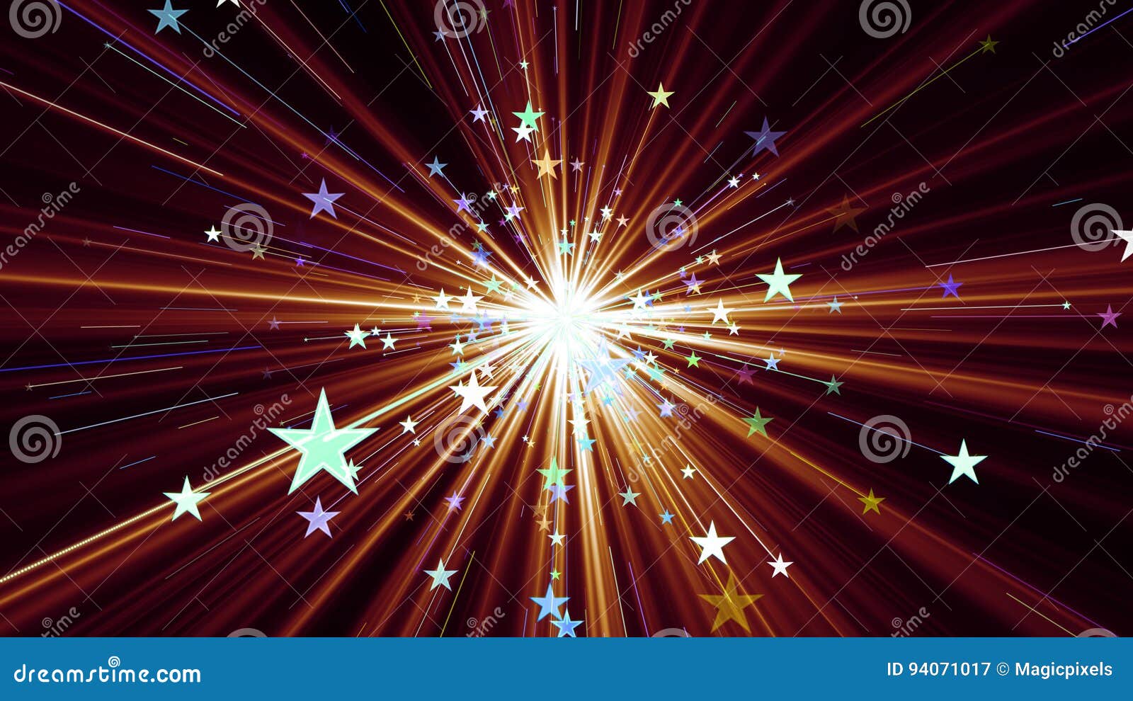 STAR RAYS stock illustration. Illustration of book, backdrop - 94071017