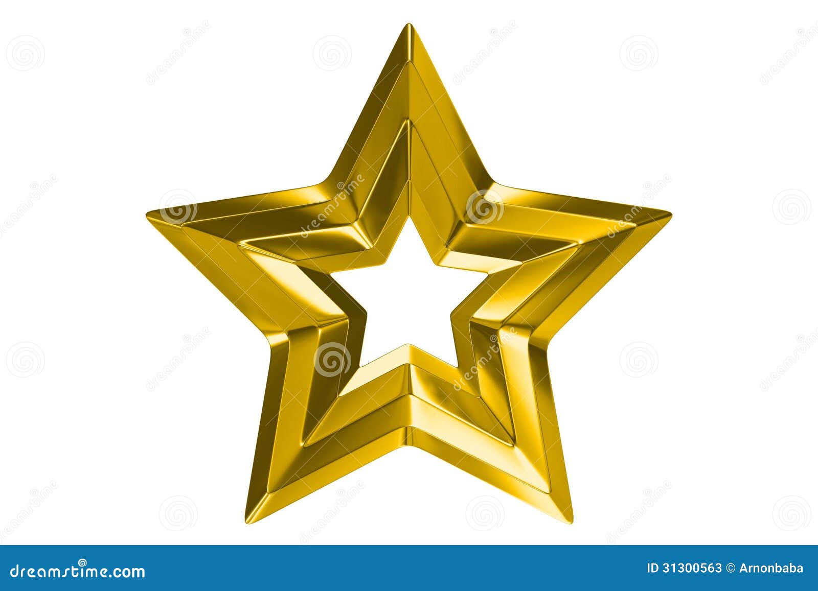 Star stock illustration. Illustration of rendering, shiny - 31300563