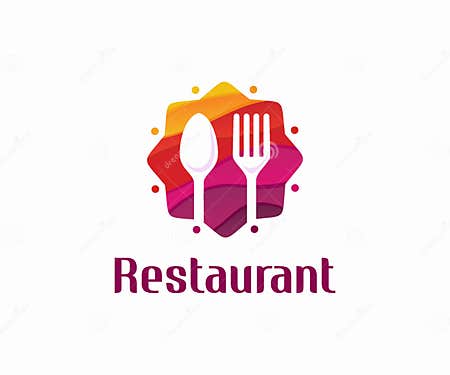 Star Restaurant Logo Design Concept, Restaurant Logo Template Stock ...