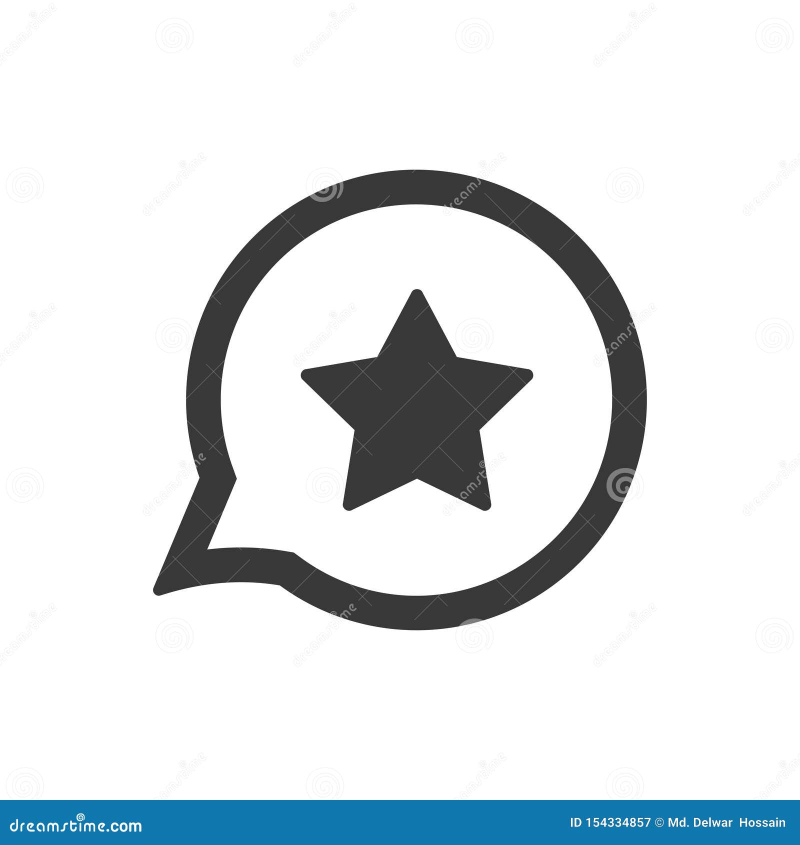 Star review icon stock vector. Illustration of symbol - 154334857