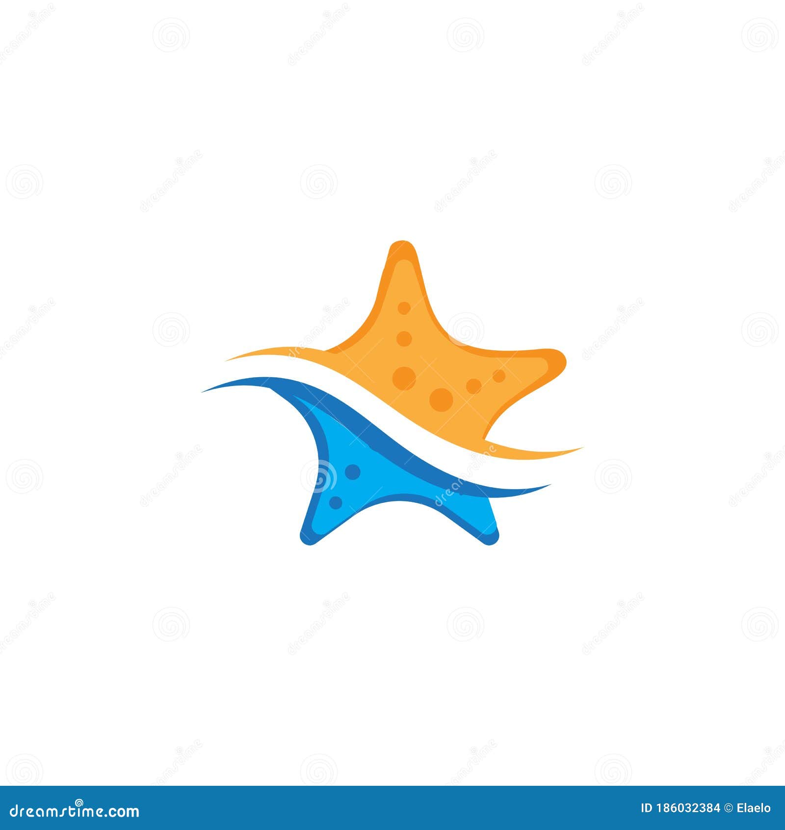 Star Sea Vector Icon Illustration Design Stock Vector - Illustration of ...