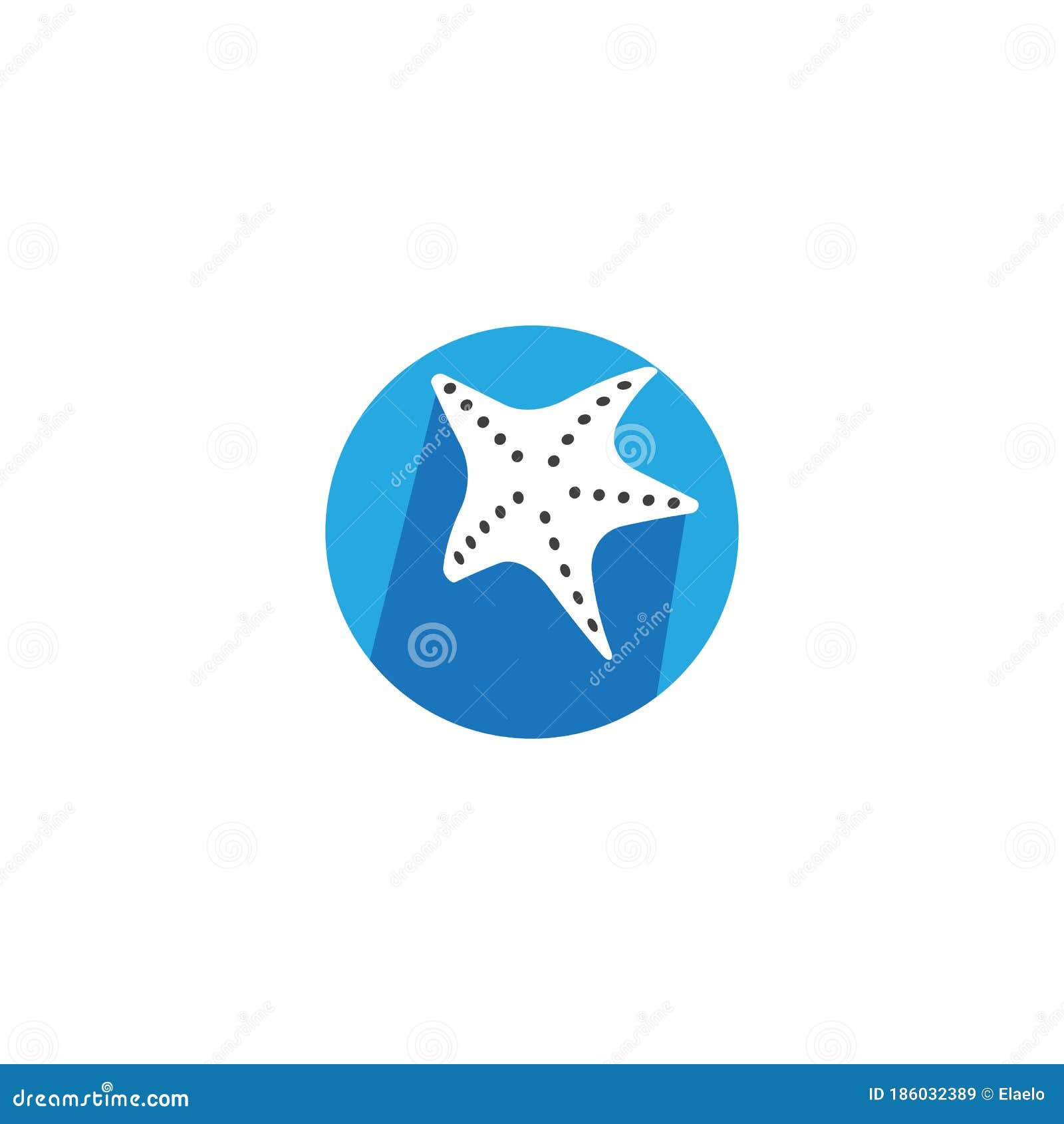 Star Sea Vector Icon Illustration Design Stock Vector - Illustration of ...