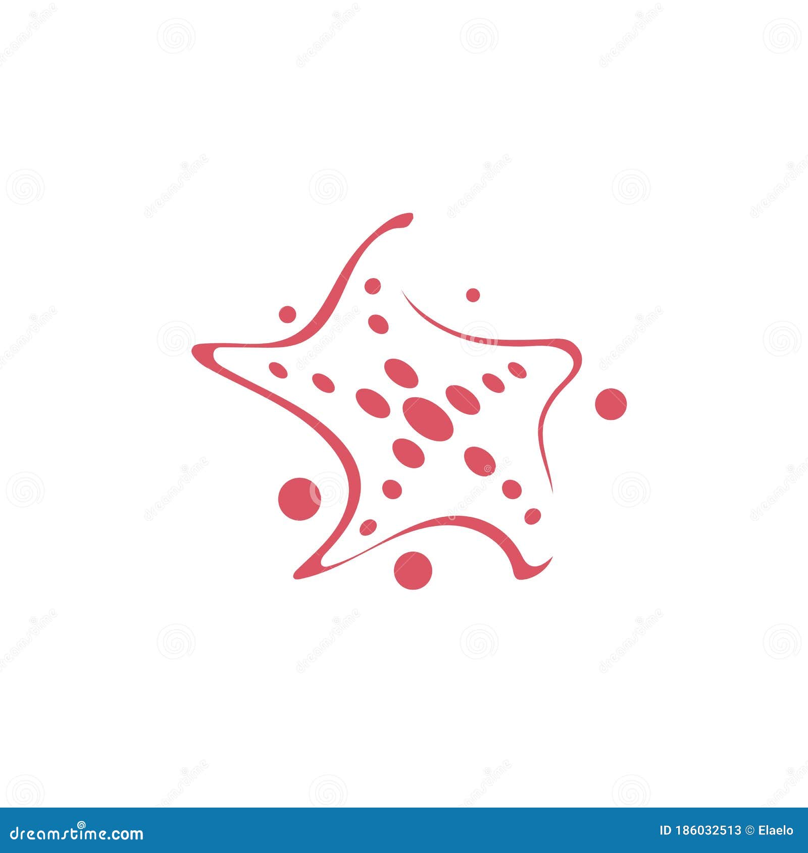 Star Sea Vector Icon Illustration Design Stock Vector - Illustration of ...