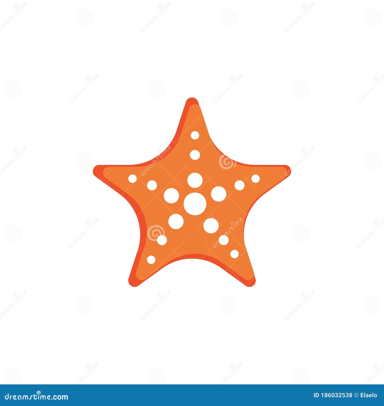 Star Sea Vector Icon Illustration Design Stock Vector - Illustration of ...