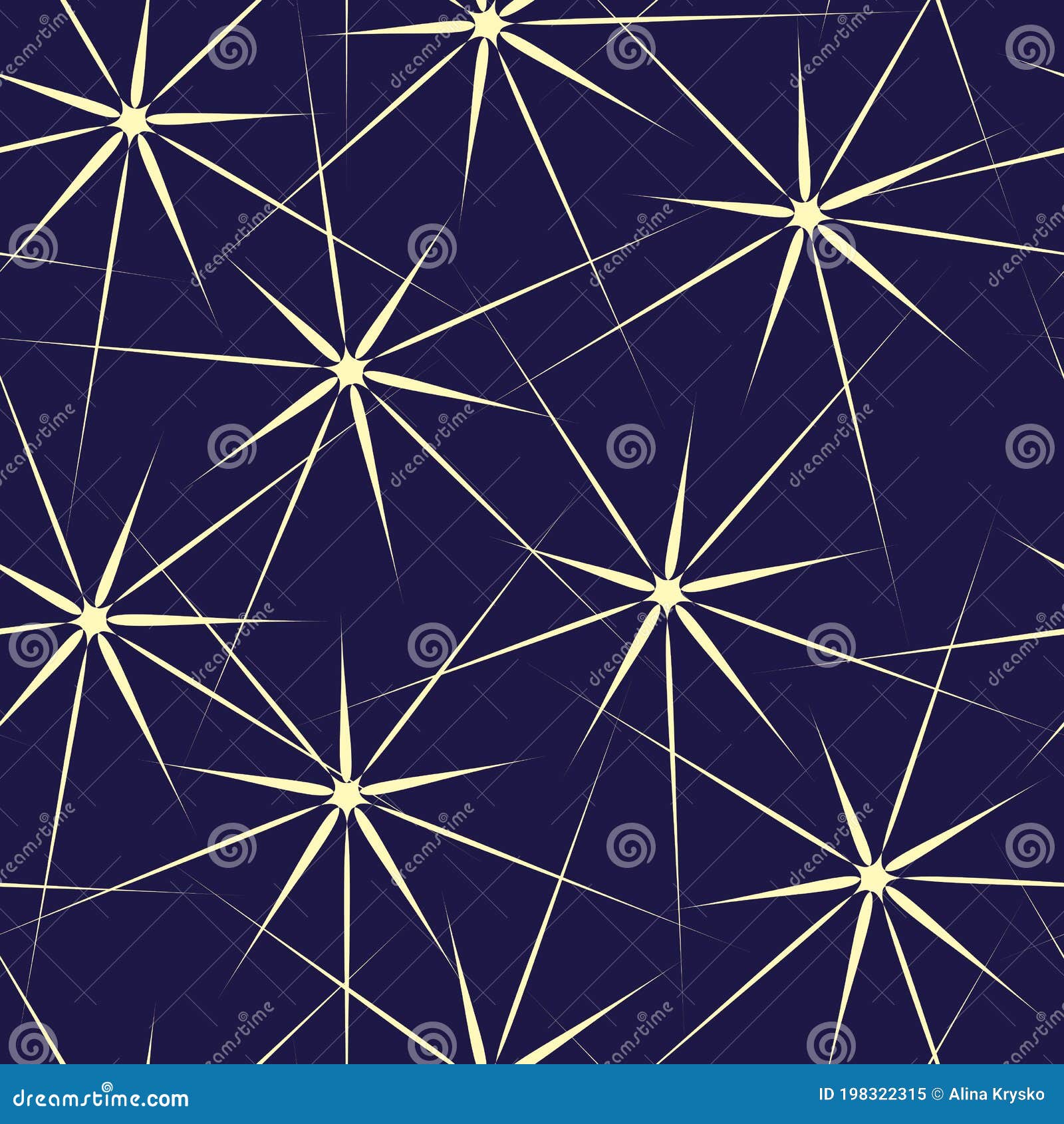 Star Seamless Abstract Vector Background Stock Vector - Illustration of ...