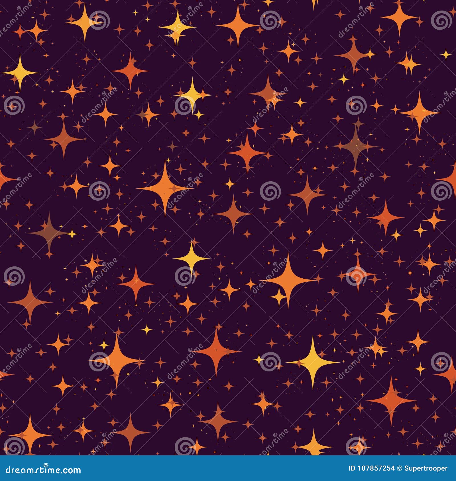 Star Seamless Pattern stock vector. Illustration of fabric - 107857254