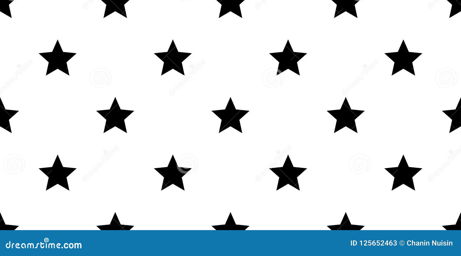 Star Seamless Pattern Isolated Background Wallpaper Repeat Stock ...