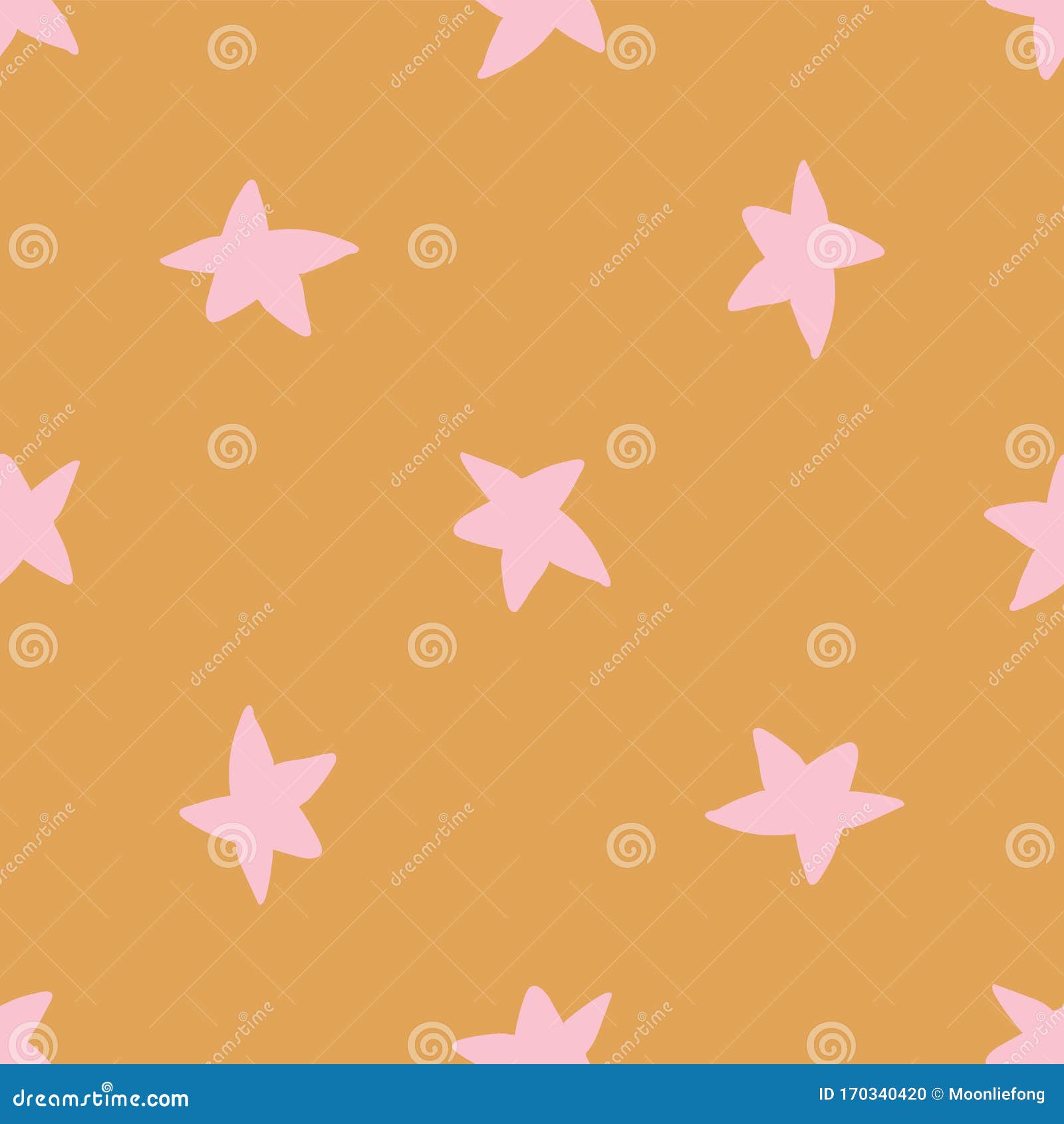 Star Seamless Repeat Pattern Stock Vector - Illustration of decorative ...