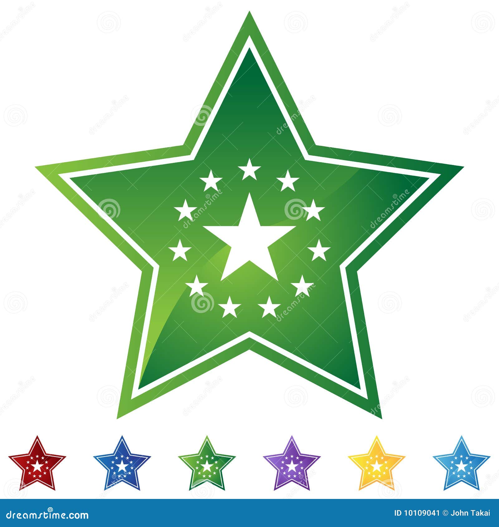 Star Set - Stars stock vector. Illustration of design - 10109041