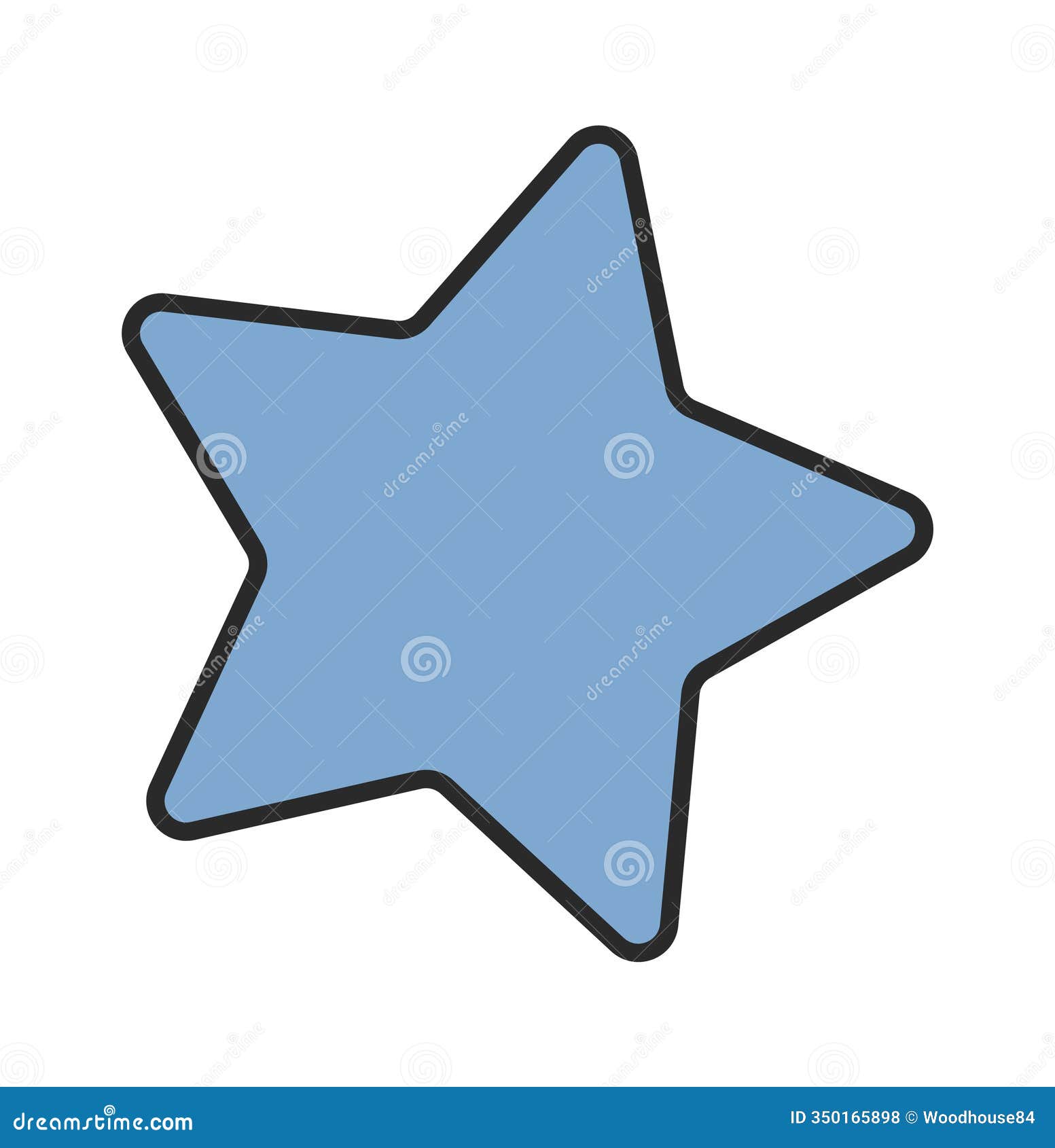 Star Shape Image With Svg Vector Cutfile For Cricut And Silhouette ...