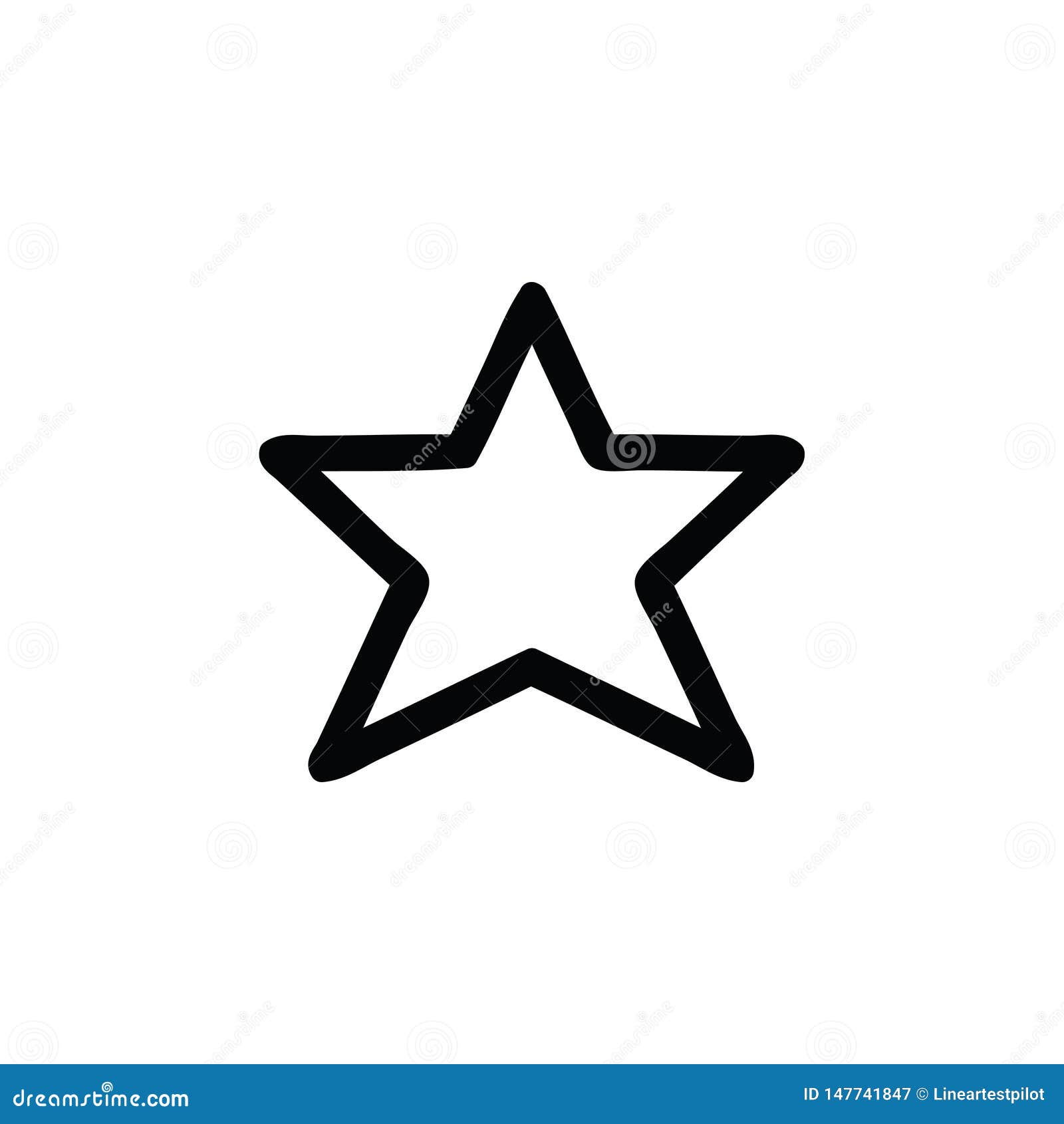 Star shape icon stock vector. Illustration of star, graphic - 147741847
