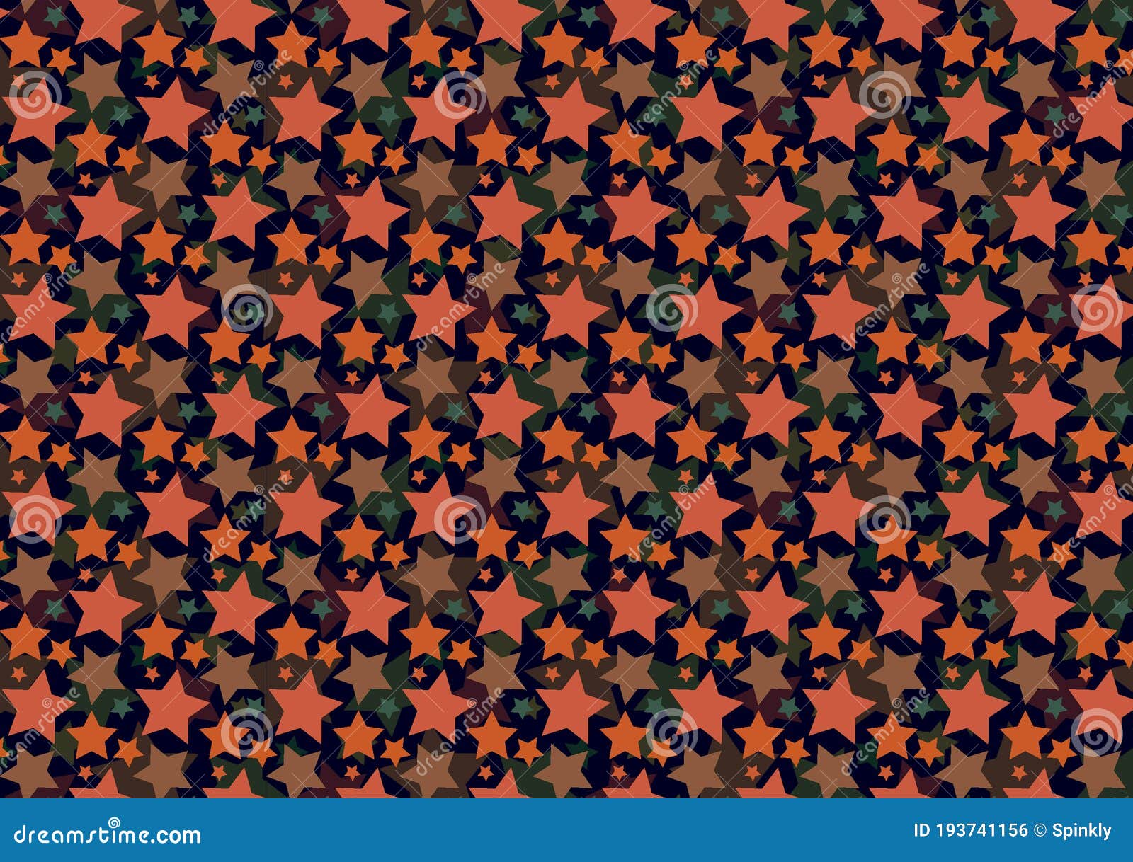 Star Shape Pattern Background for Use As Wallpaper Stock Illustration ...
