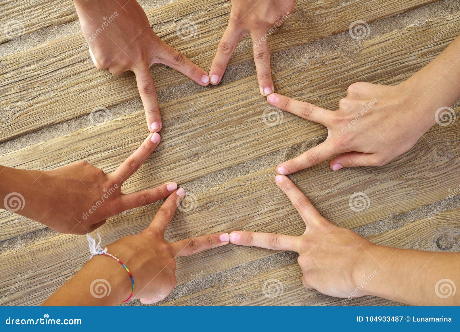 Hand, Fingers And Fist Making Signs And Signs Stock Image ...