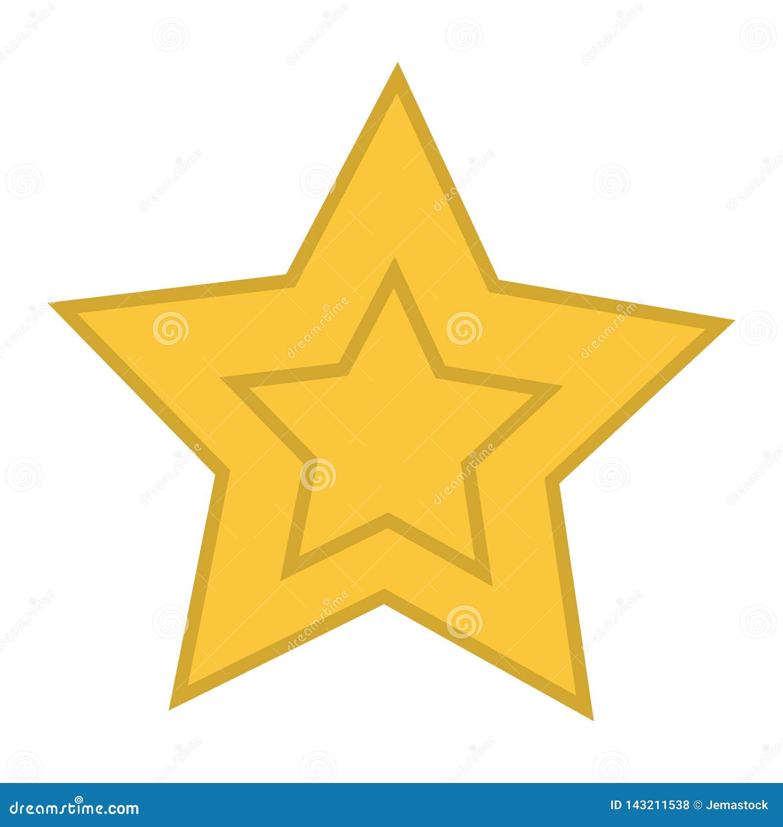 Star shape symbol stock vector. Illustration of space - 143211538