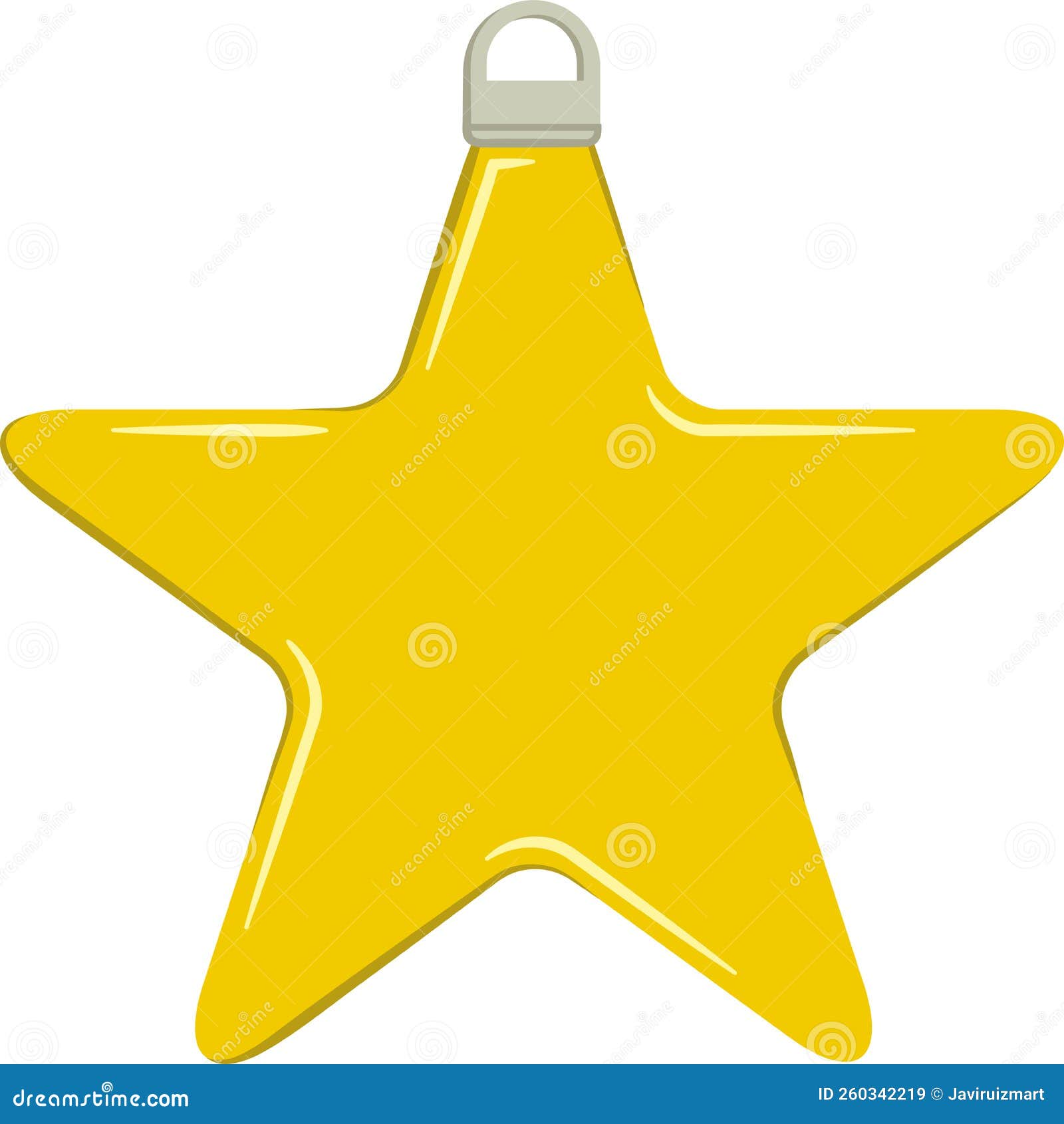 Star Shaped Christmas Ornament Stock Image - Illustration of decoration ...