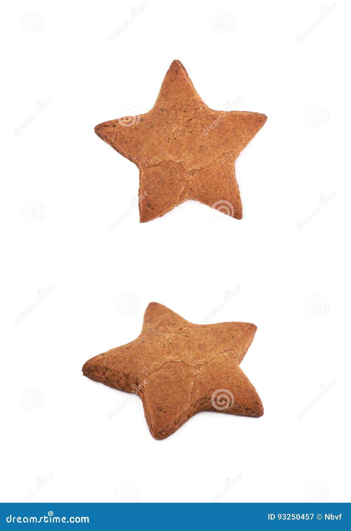 Star Shaped Cookie Isolated Stock Image - Image of bread, cookie: 93250457