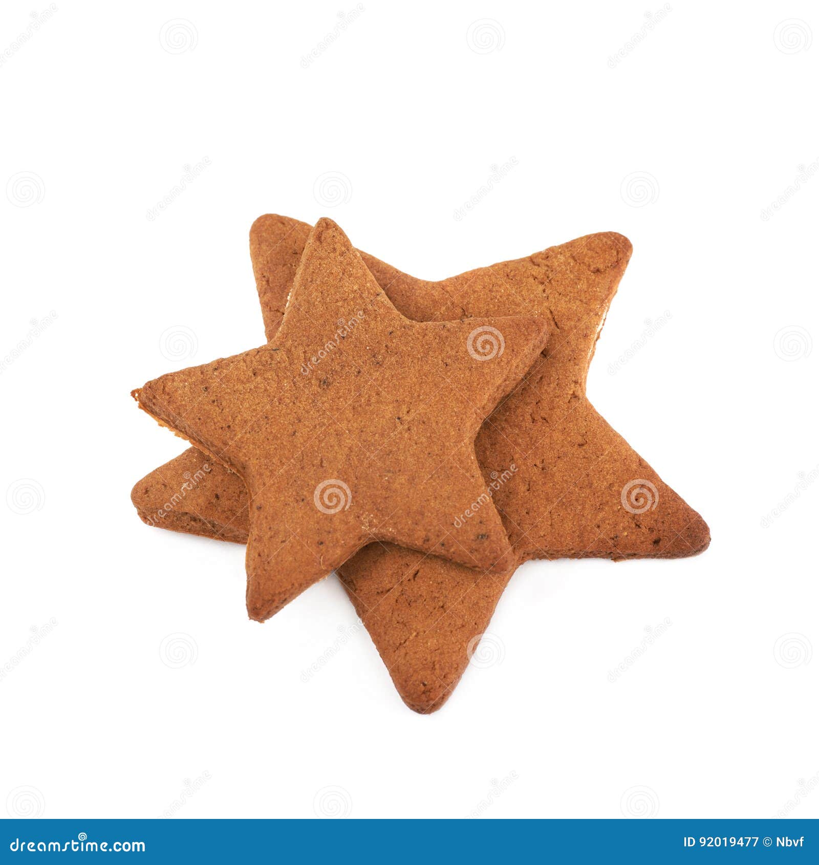 Star Shaped Cookie Isolated Stock Image - Image of cook, bakery: 92019477