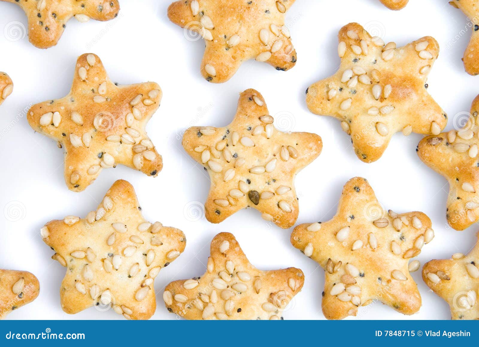 Star shaped crackers stock image. Image of objects, goldfish - 7848715