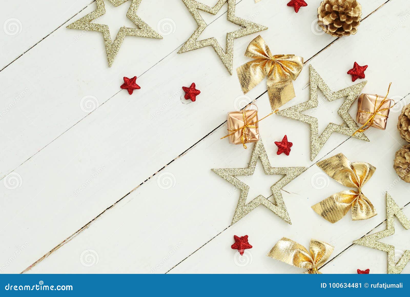 Star shaped decorations stock image. Image of seasonal - 100634481