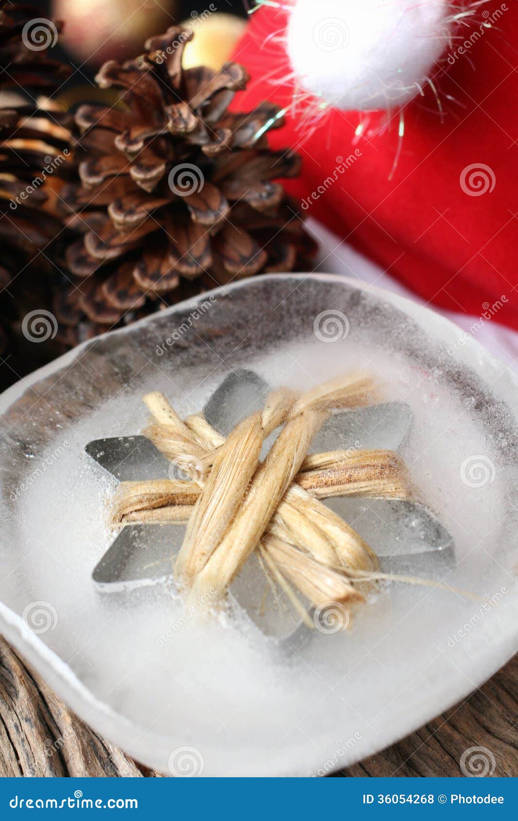 Star-shaped in the ice stock photo. Image of xmas, year - 36054268