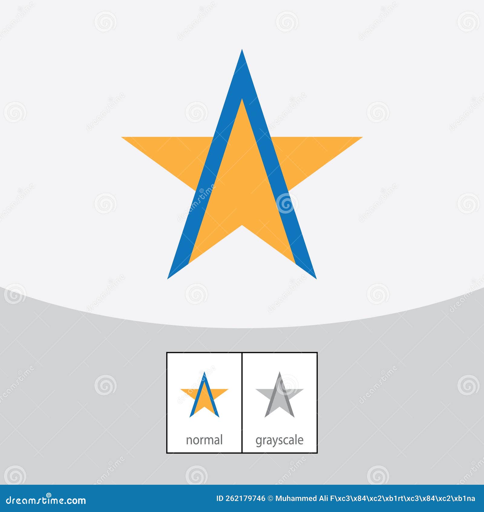 Star Shaped Letter a Logo - Vector Stock Vector - Illustration of ...