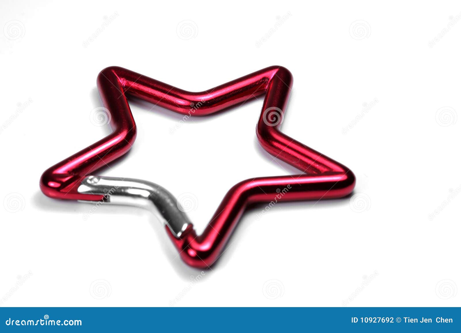 Star shaped metal lock stock photo. Image of safty, protection - 10927692