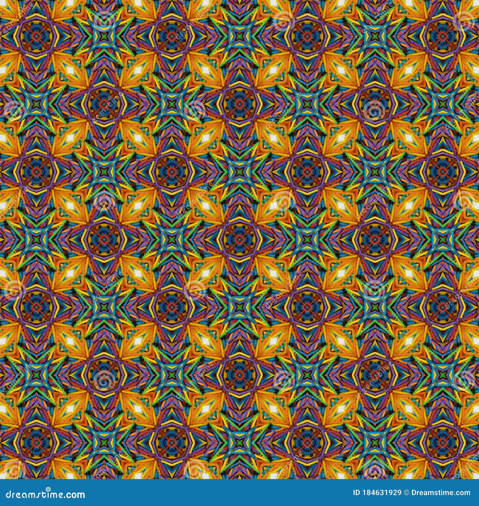 Star Shaped Polygons Are Spread Out Radially Stock Illustration Illustration Of Polygons
