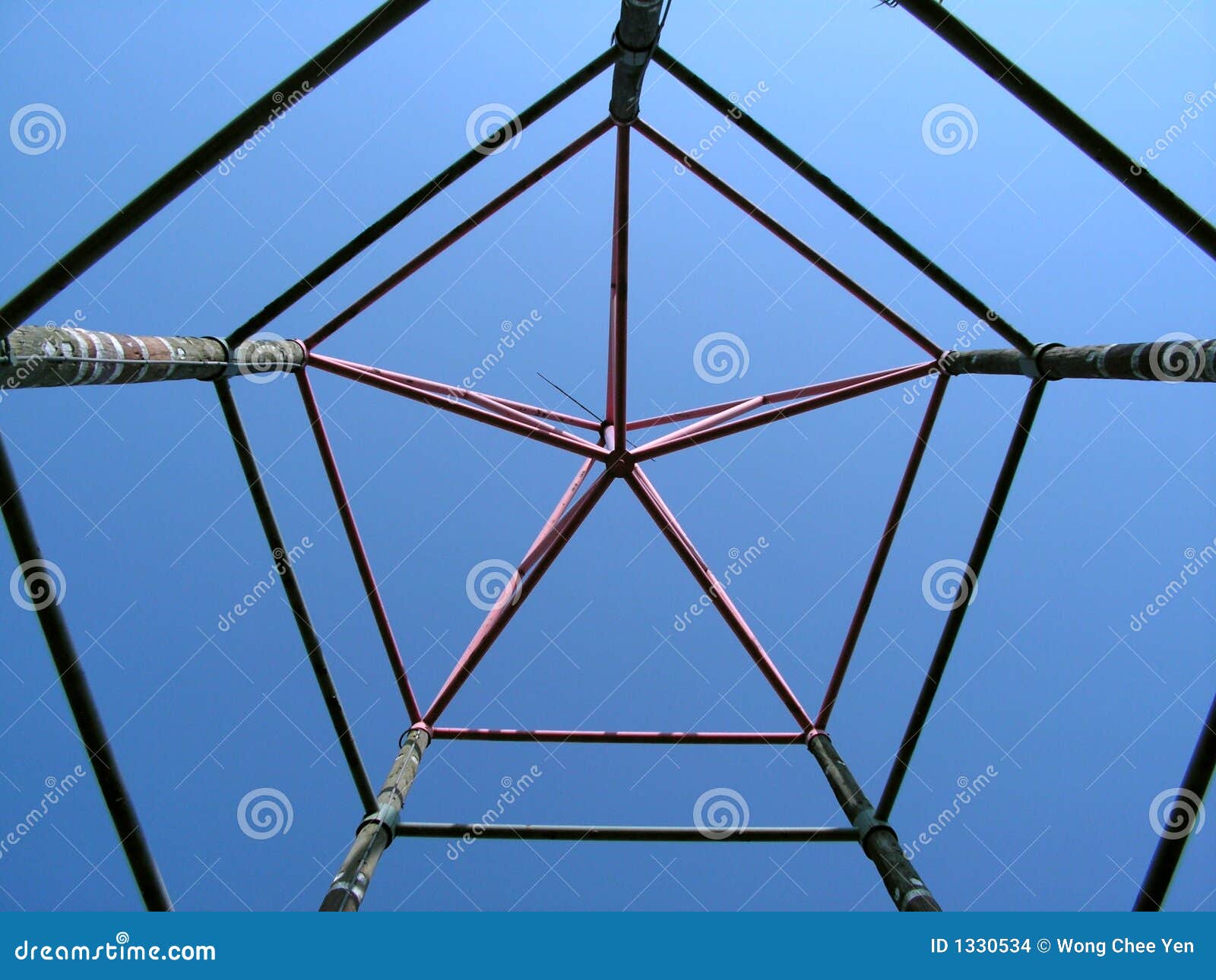 Star shaped structure stock photo. Image of structure - 1330534