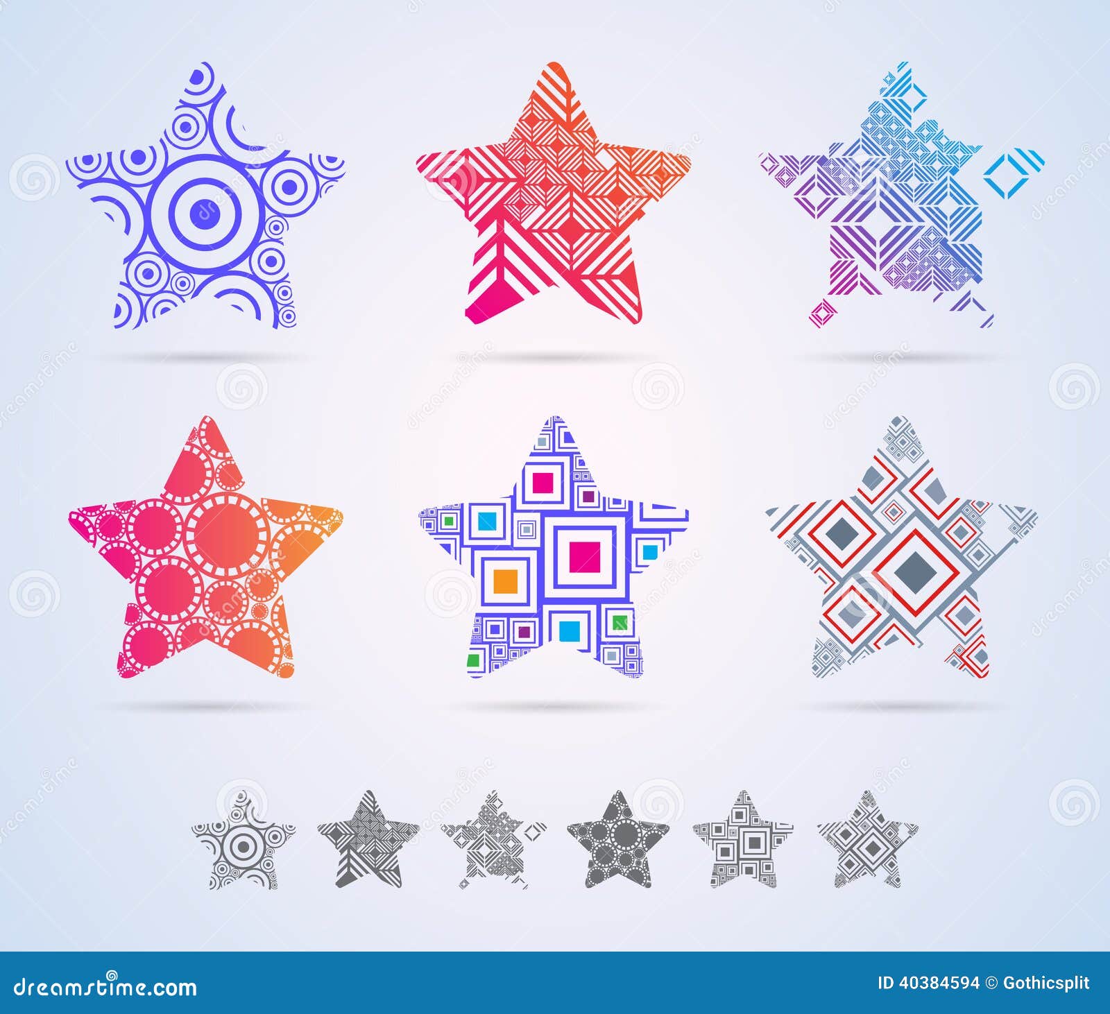 Star Shapes Vector Symbols | CartoonDealer.com #222848312