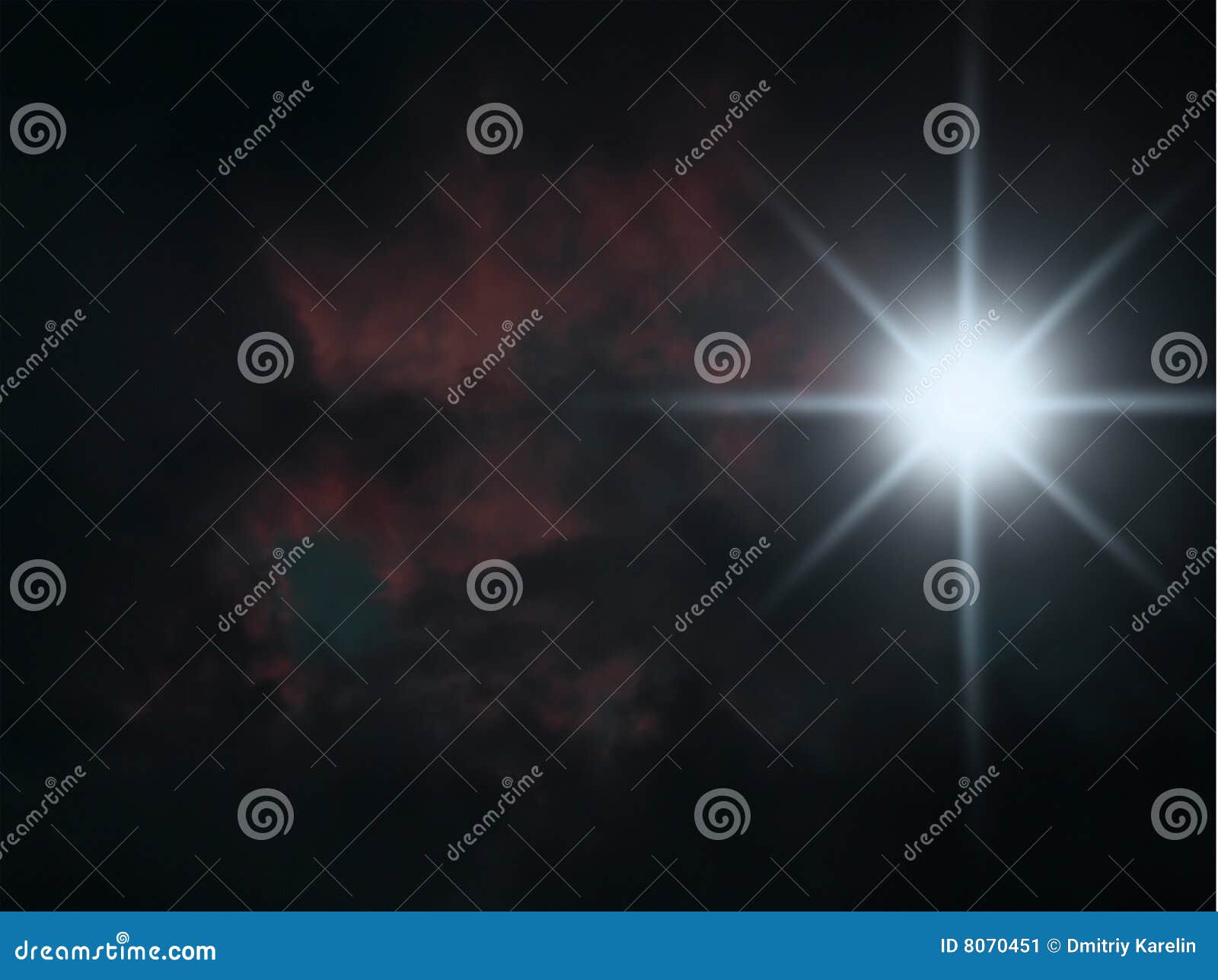Star shining in night sky stock illustration. Illustration of copy ...