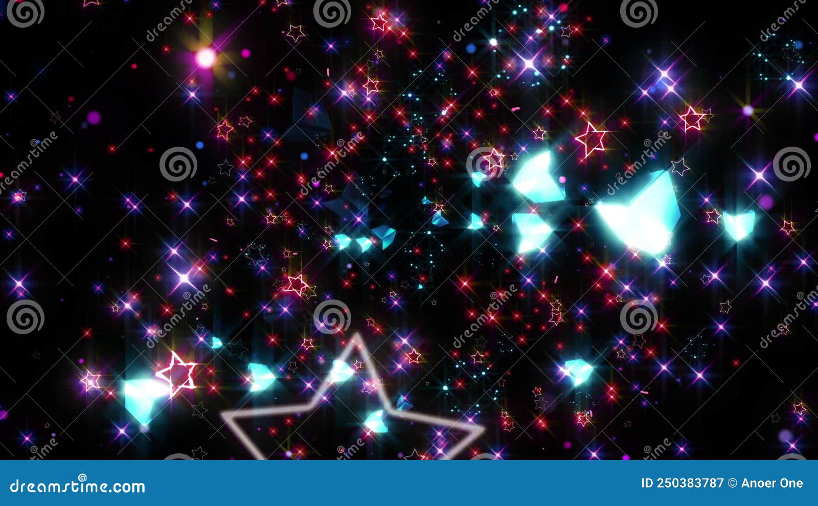 Star Shockwave Explosion Particle Flash Effect Stock Video - Video of ...