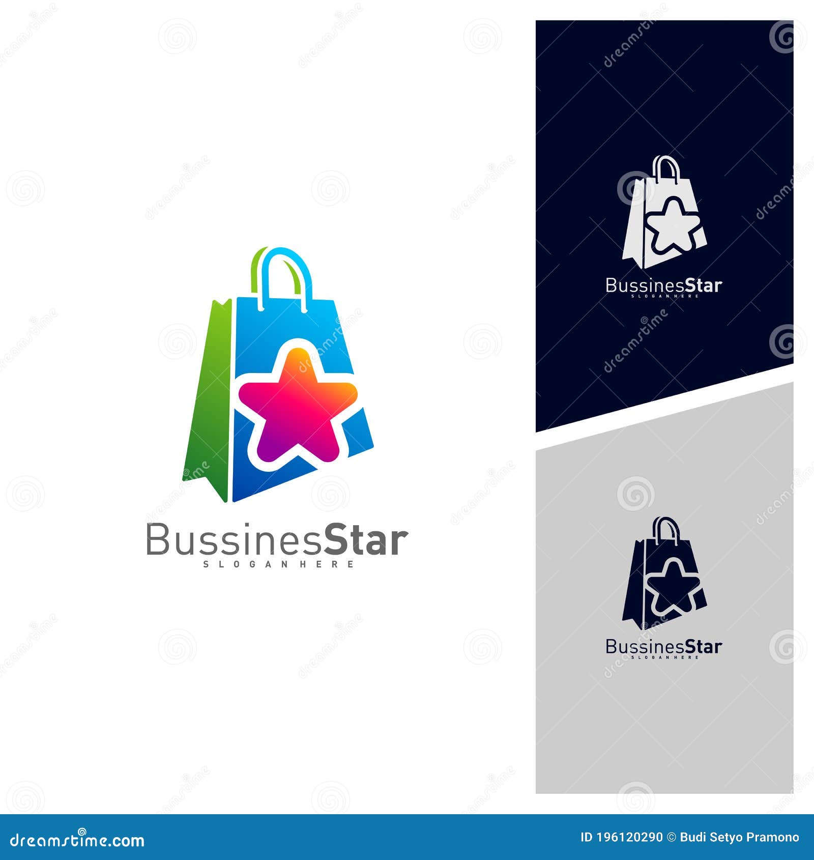 Star Shop Logo Template Design Vector, Concept, Creative Symbol, Icon ...