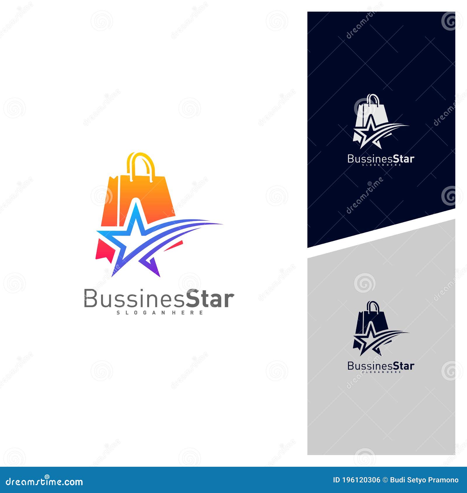 Star Shop Logo Template Design Vector, Concept, Creative Symbol, Icon ...