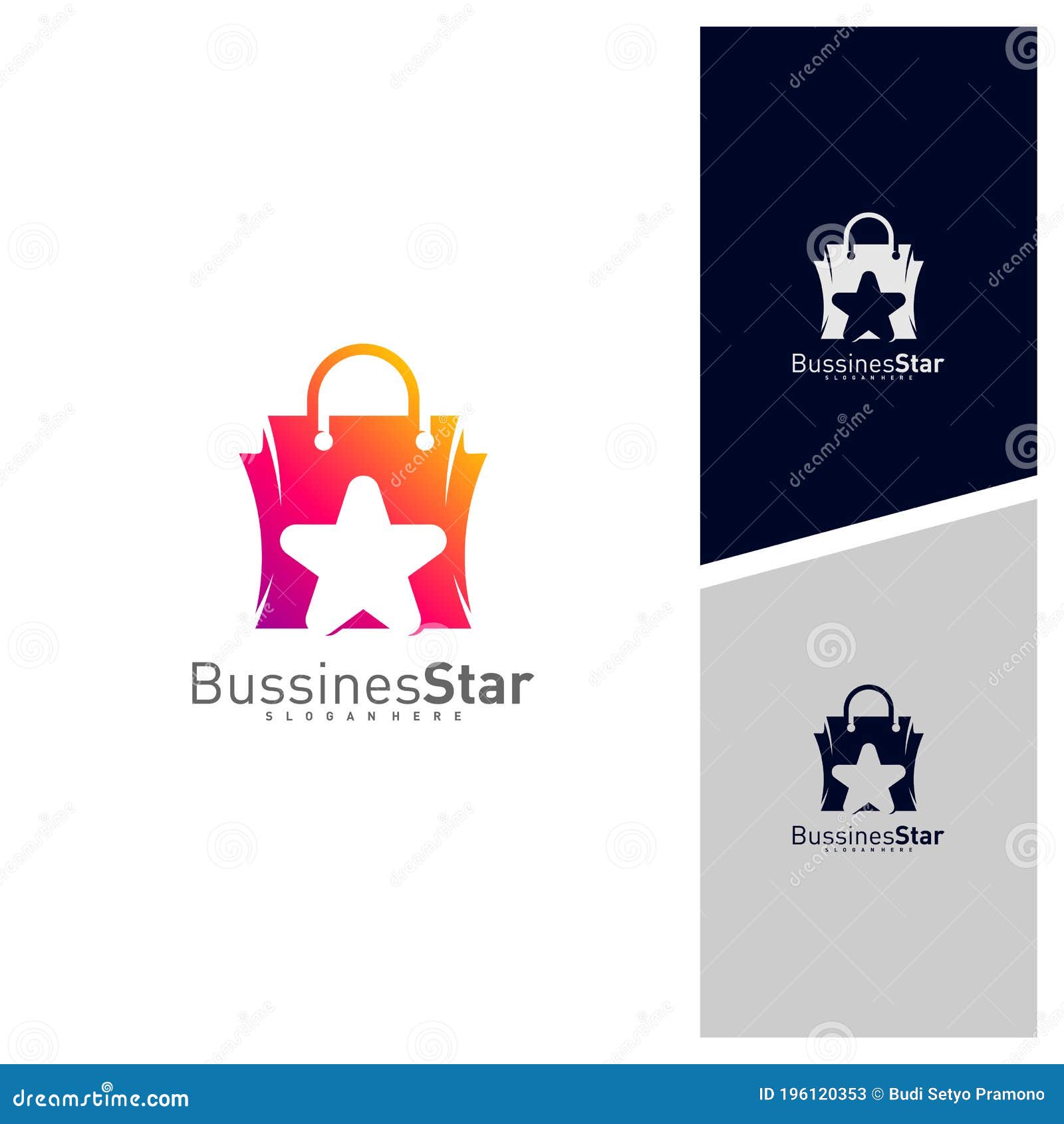 Star Shop Logo Template Design Vector, Concept, Creative Symbol, Icon ...