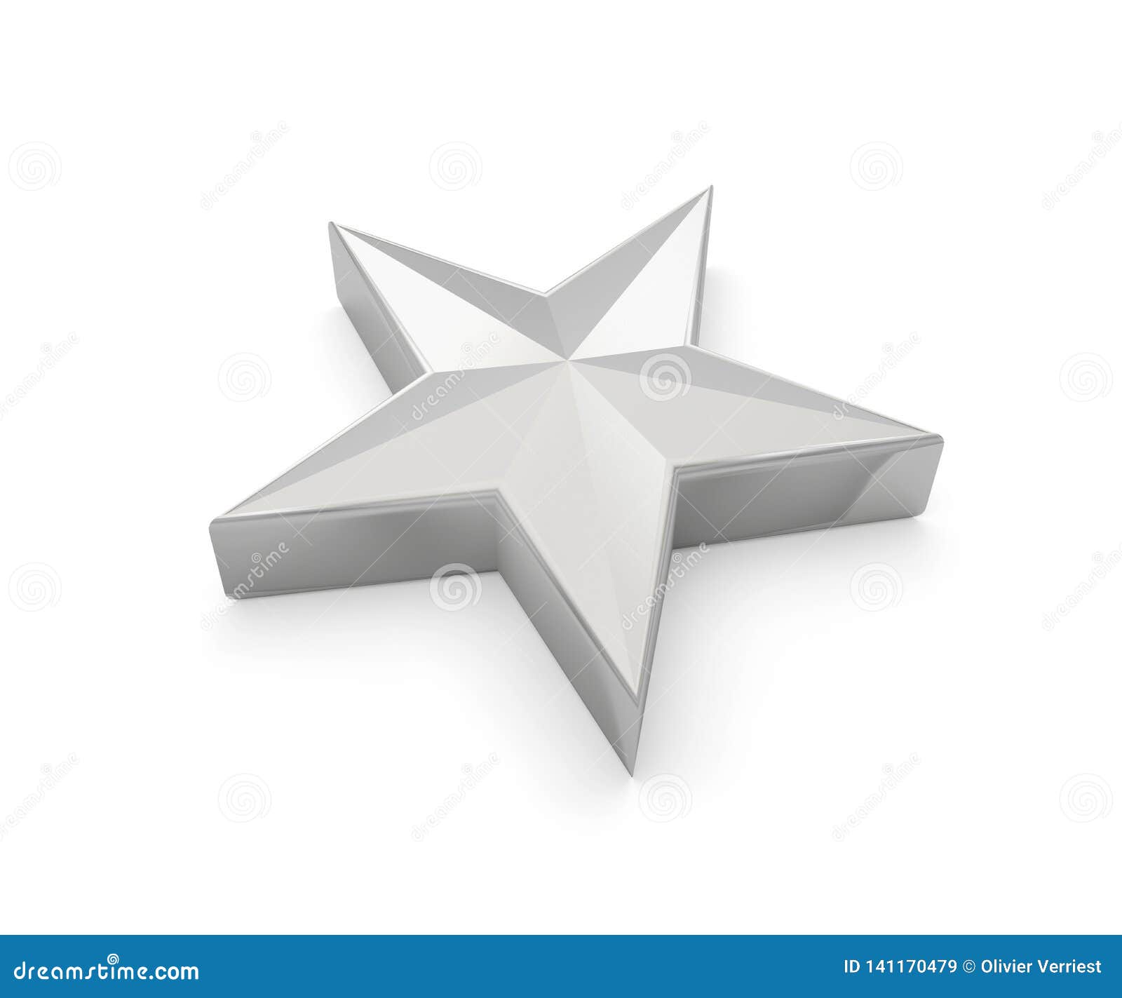 Star silver grey gray 3D stock illustration. Illustration of stars ...