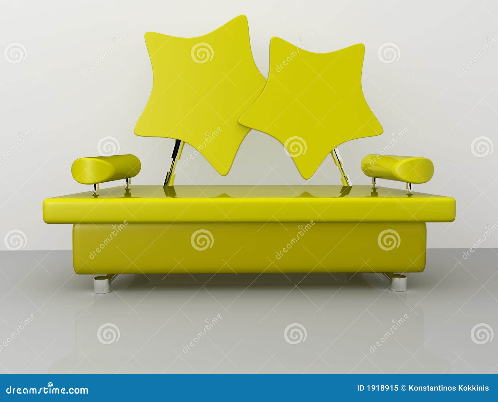 Star Sofa stock illustration. Illustration of comfy, house - 1918915