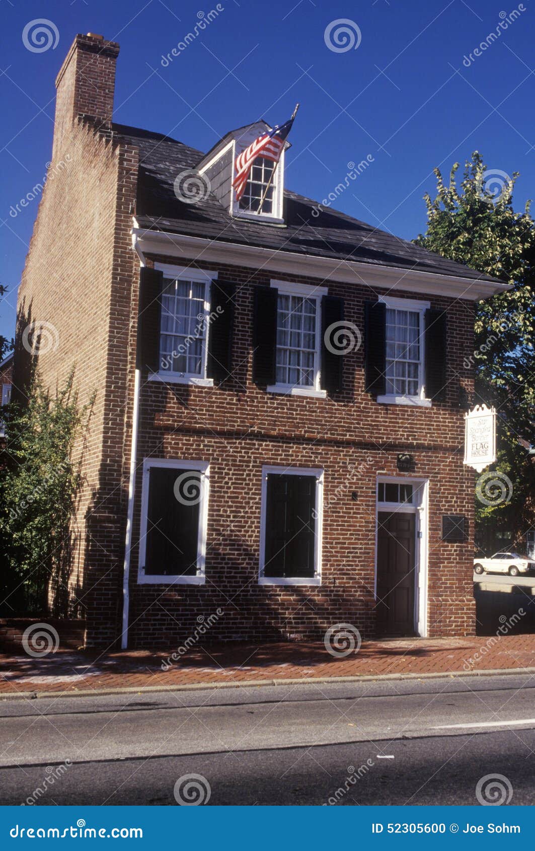 The Star Spangled Banner Flag House, Baltimore, MD Editorial Image ...