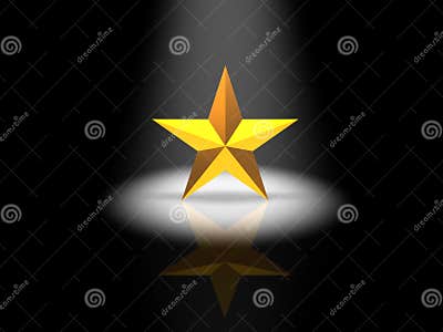 Star Spotlight stock illustration. Illustration of point - 10477559