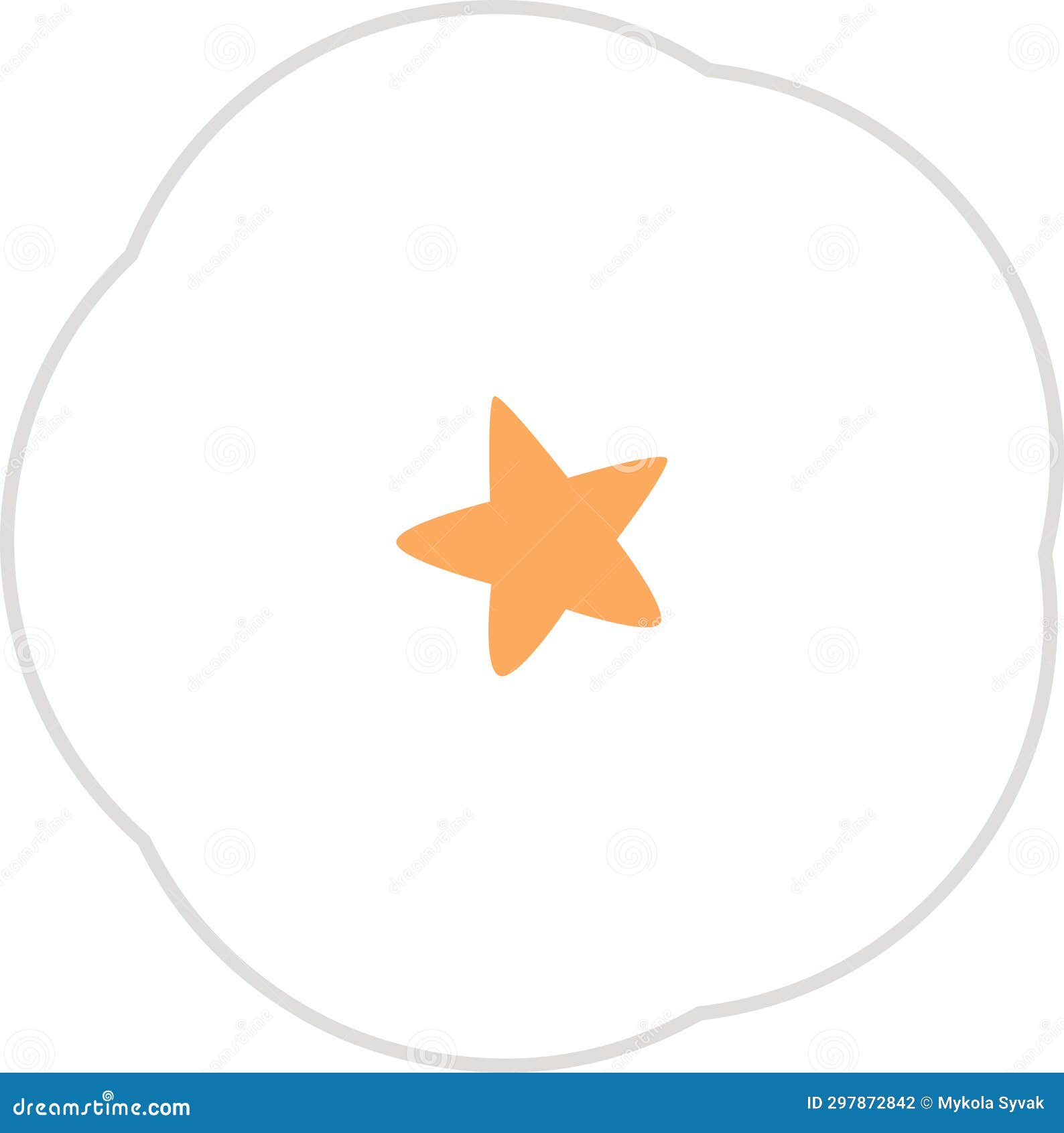 Star Sticker Icon stock illustration. Illustration of collection ...