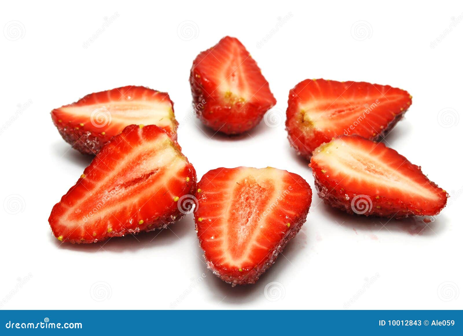 Star of Strawberries stock image. Image of berry, fruit - 10012843