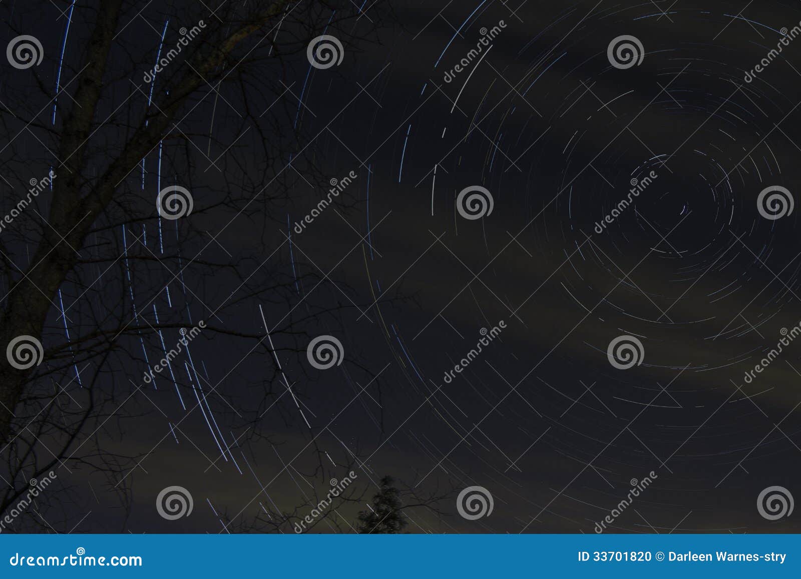 Star streaks in night sky stock photo. Image of streaks - 33701820