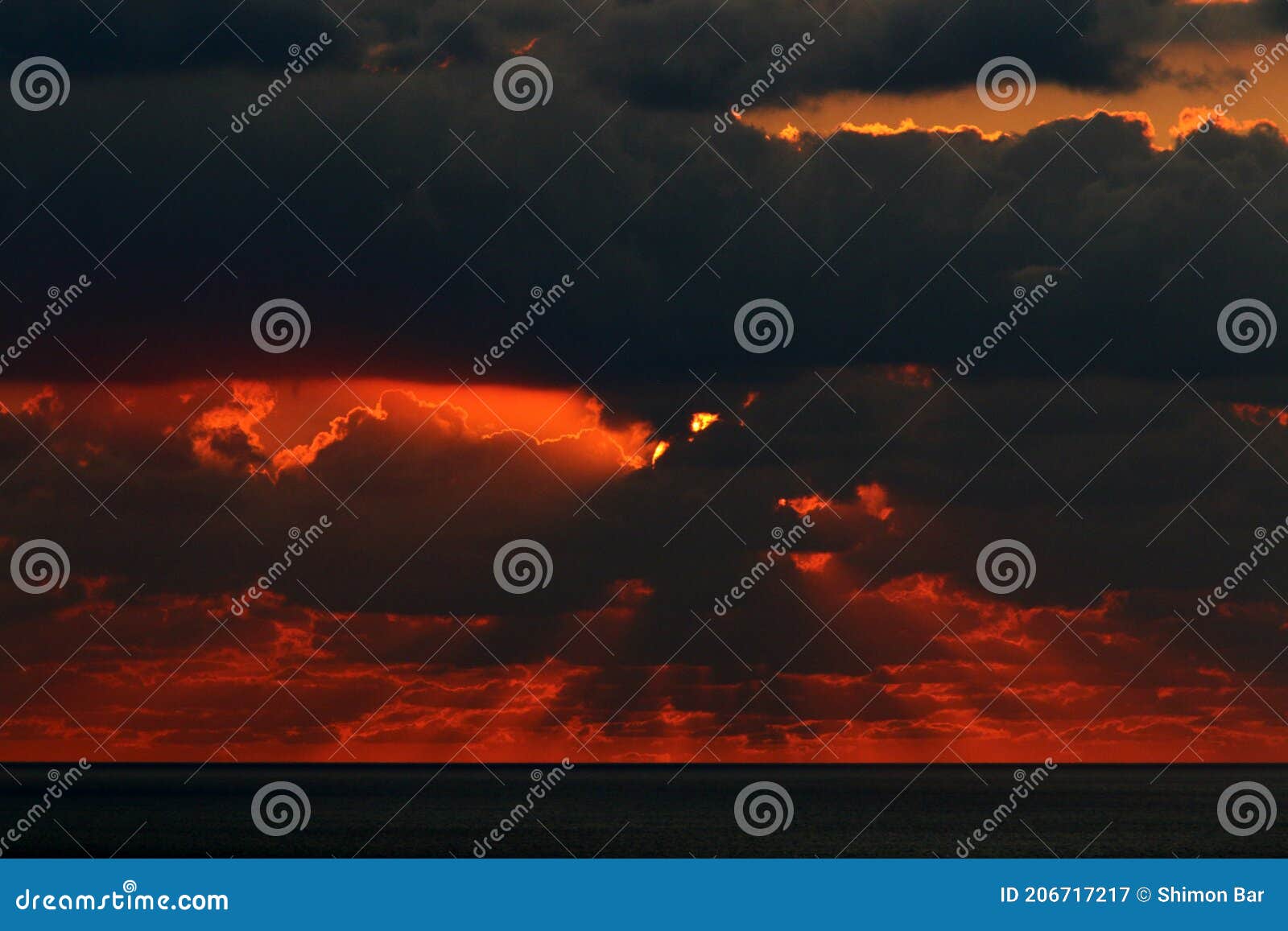 Star Sun on a Red Sky Background Stock Image - Image of phenomenon ...