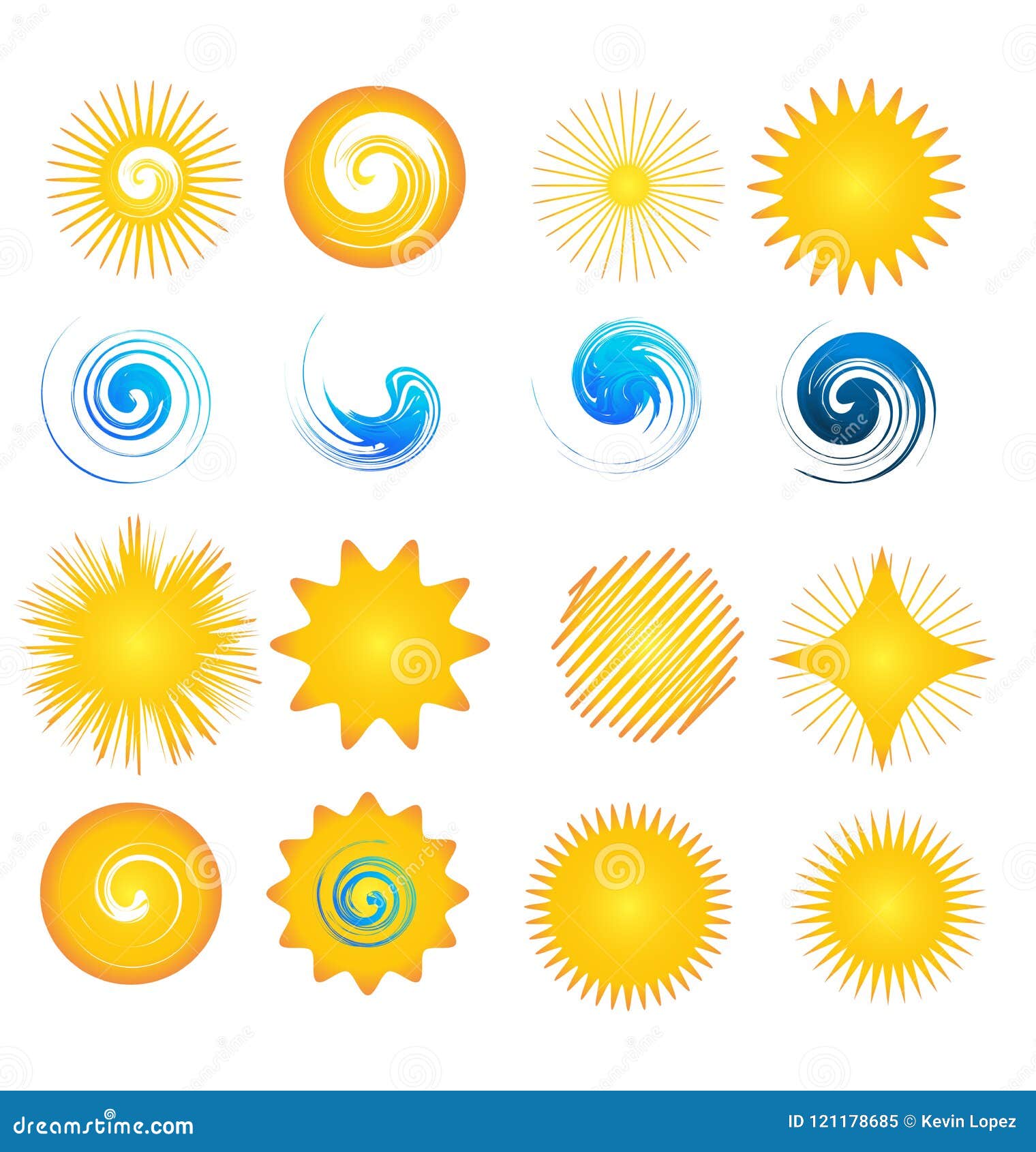 Star sun symbol vector set stock vector. Illustration of sunlight ...