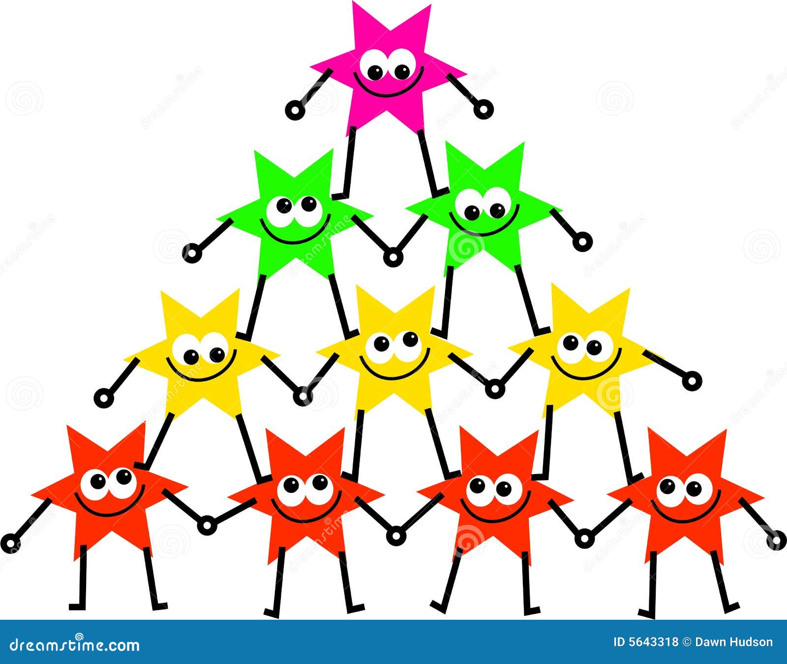 Star support stock illustration. Illustration of clipart - 5643318