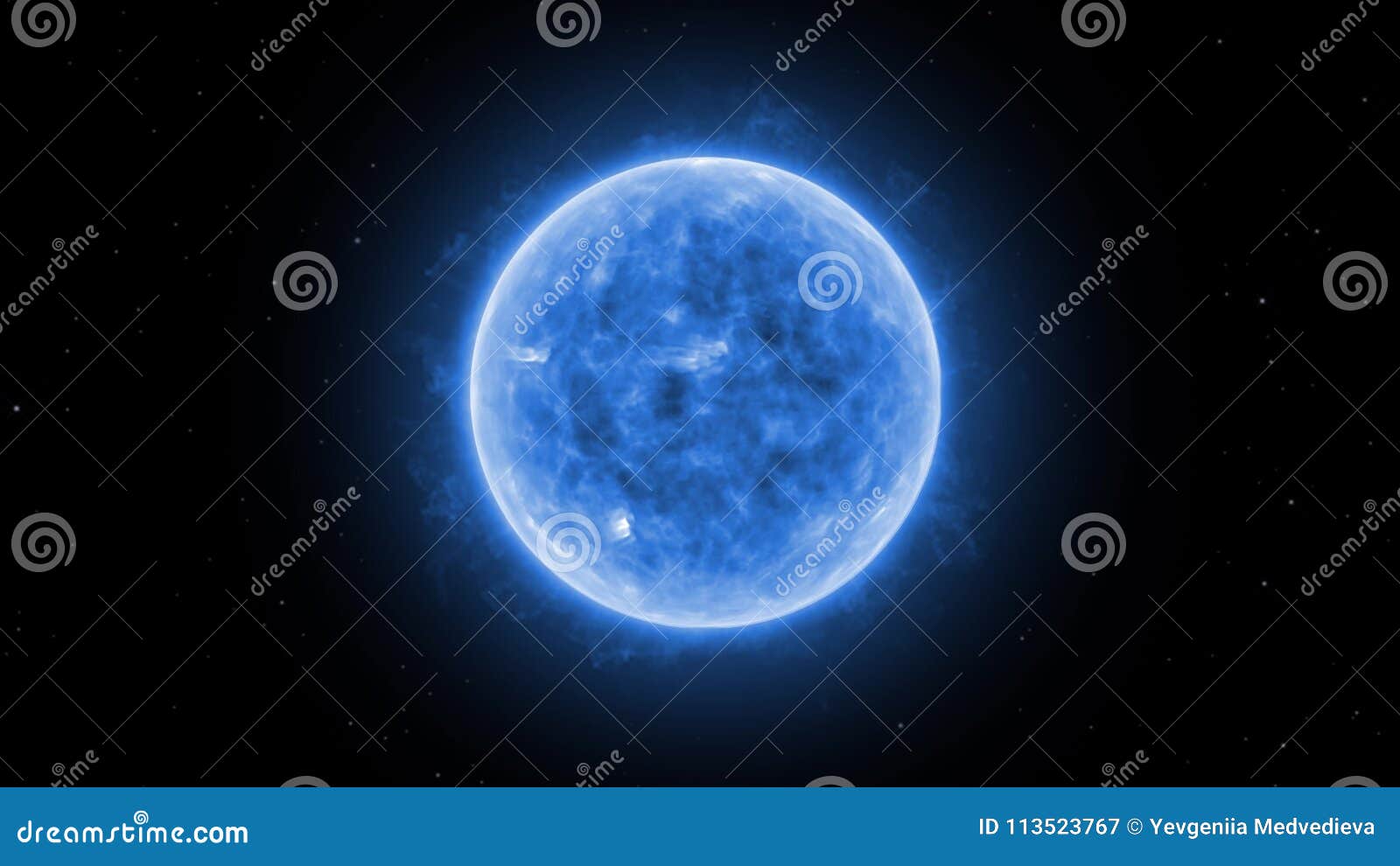 Blue Giant Compared To Sun